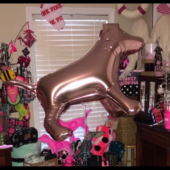PINK Victoria's Secret | Party Supplies | New Vs Pink Rose Gold Dog ...